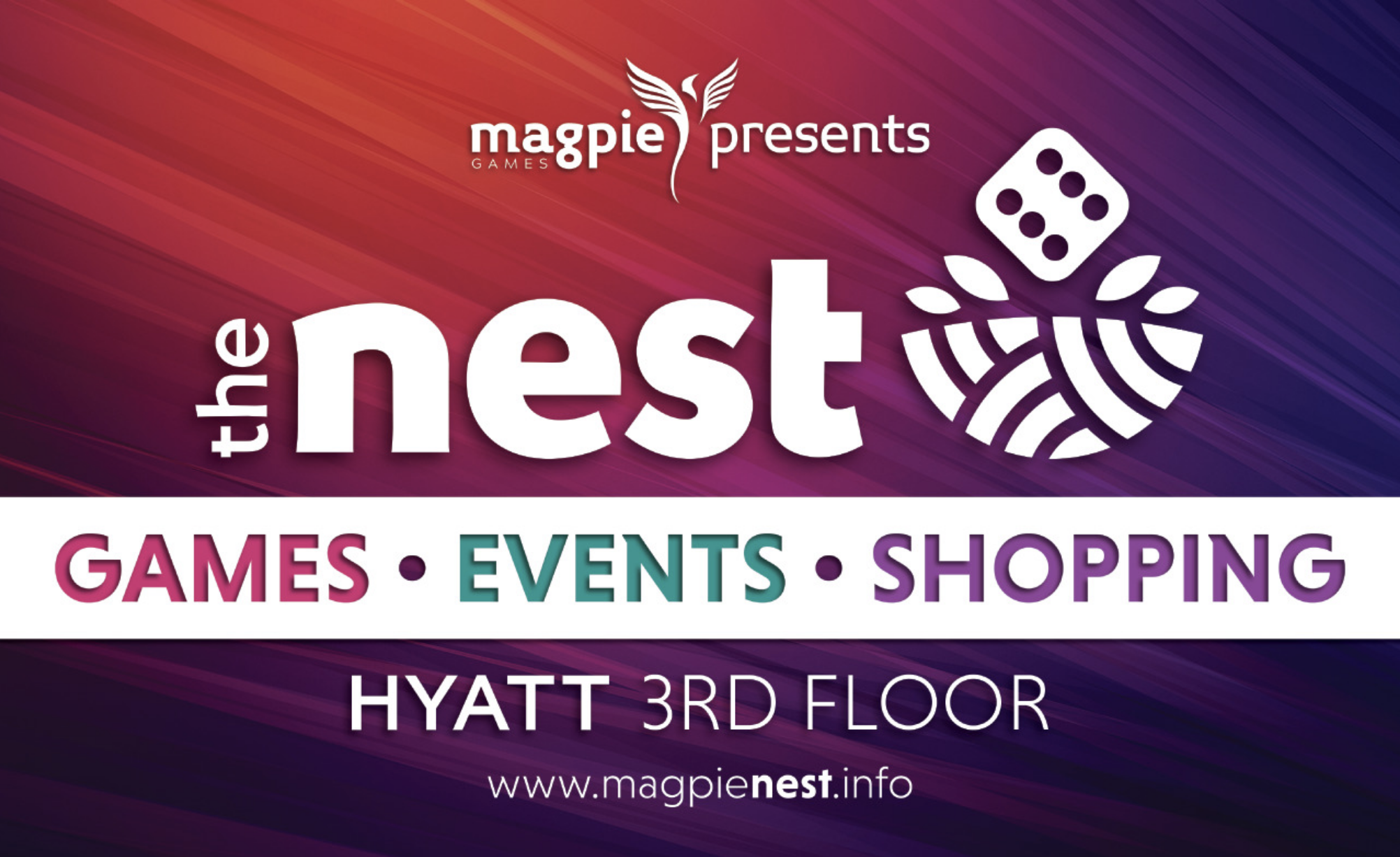 Magpie Games at Gen Con: Check out the Nest!
