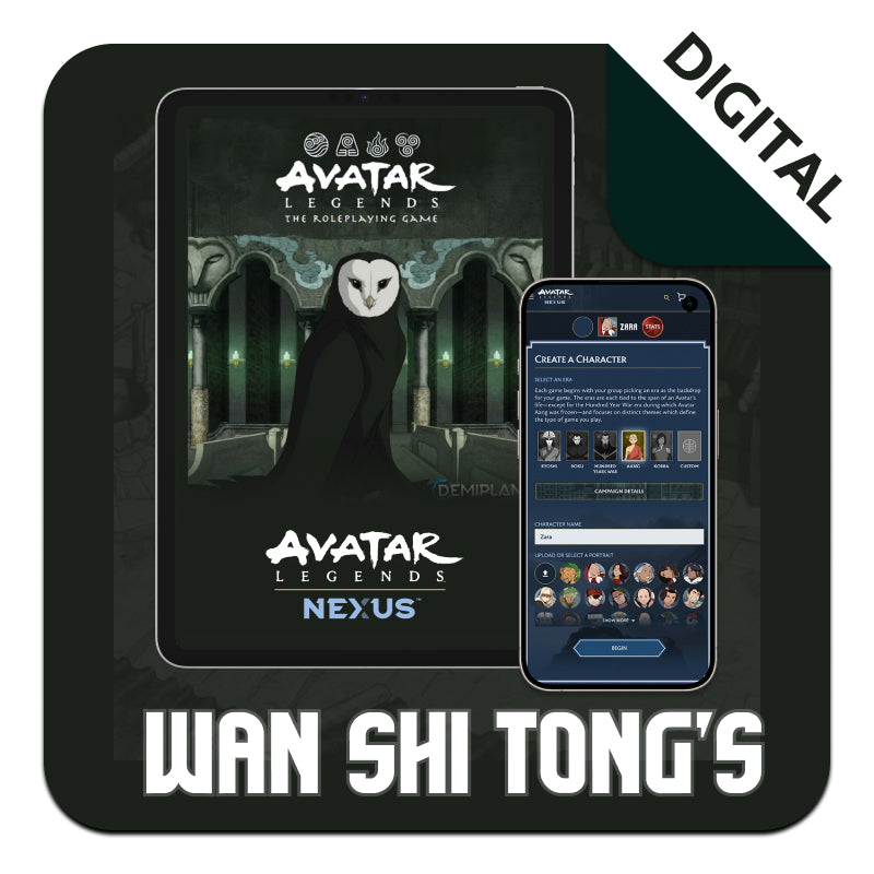 Wan Shi Tong's Adventure Guide (Avatar Legends) - NEXUS – Magpie Games